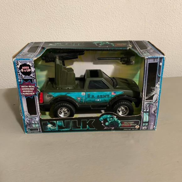 Marvel | Toys | Hulk Military Attack Truck | Poshmark